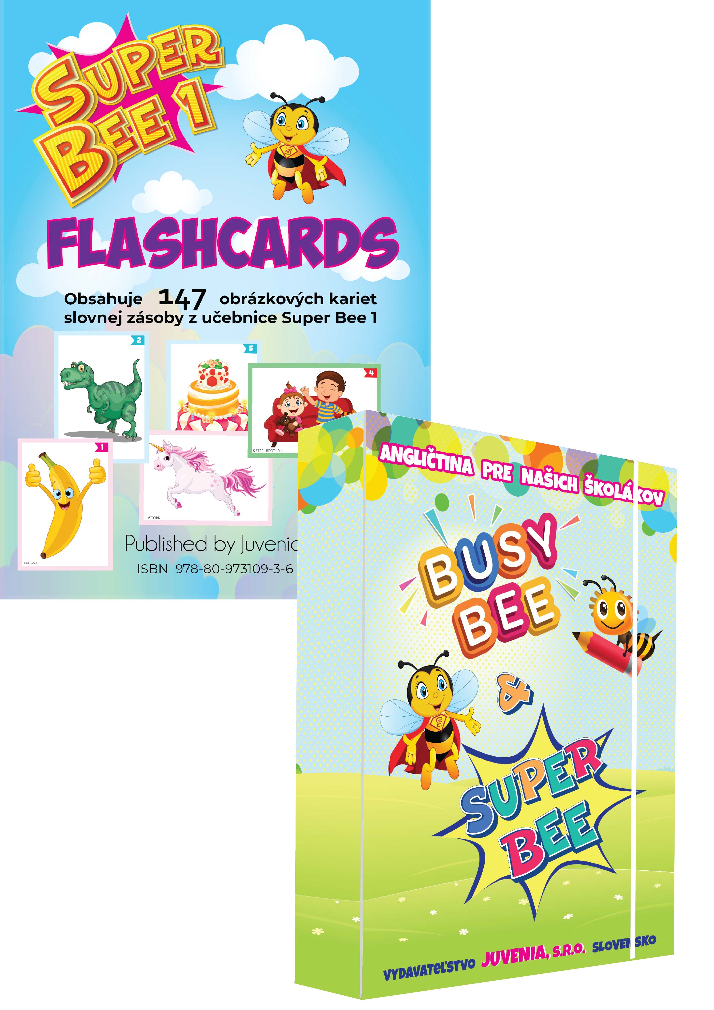 Super Bee 1 Flashcards + Box A4 - Busy Bee